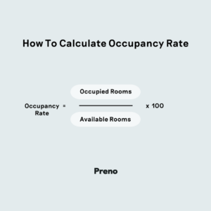 How to Calculate Occupancy Rates for Accommodation | Preno