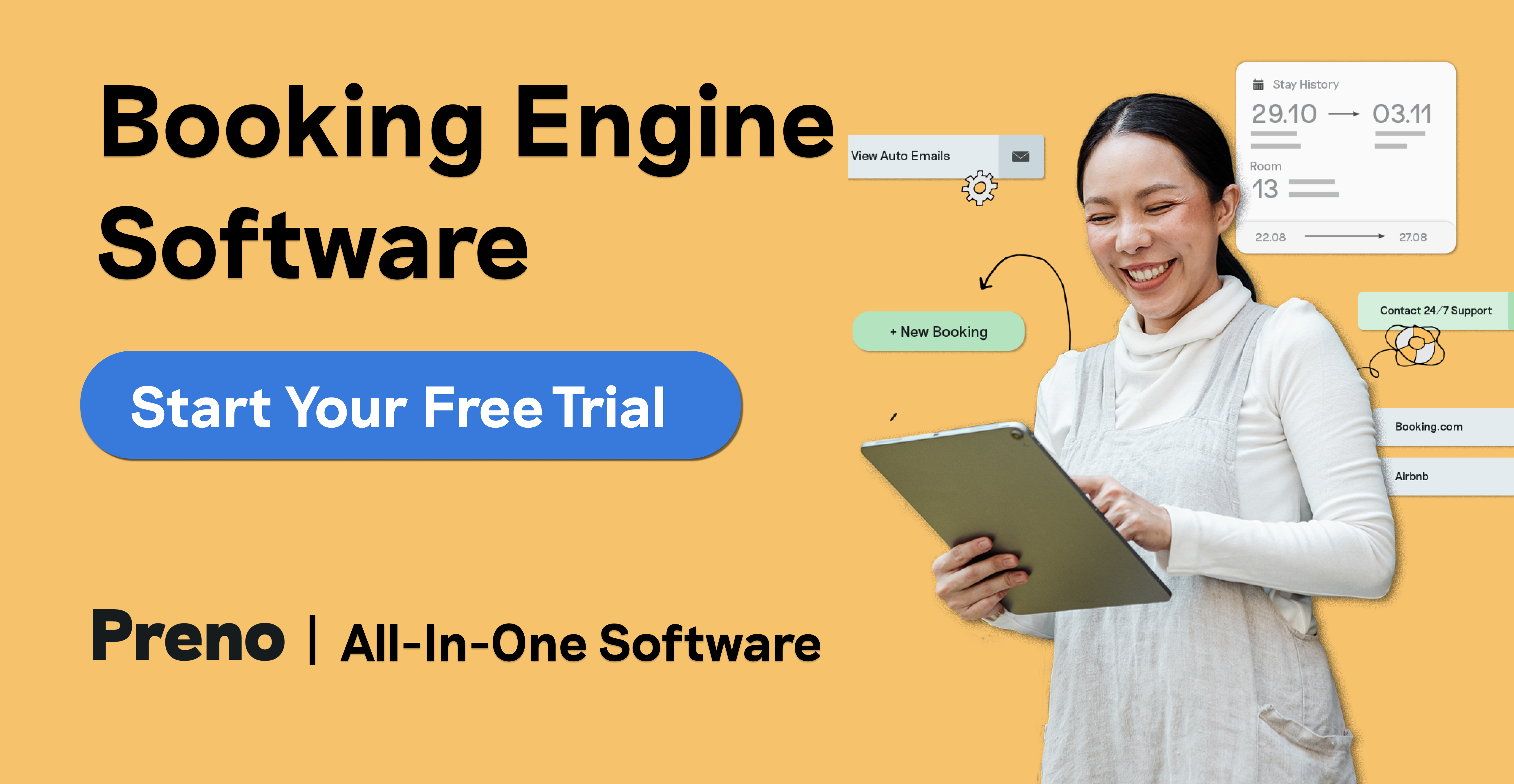 Boost Direct Bookings with Preno's Hotel Engine | Preno